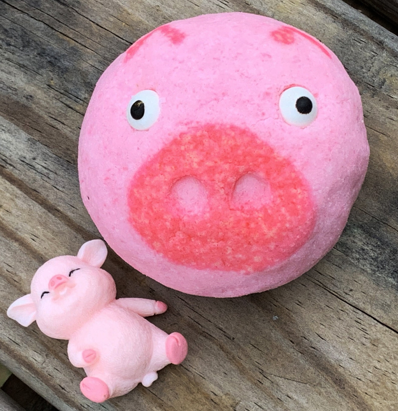 PIG BOMB Large Bath Candy Fun Baby Shower Piggy Farm Animal - Etsy