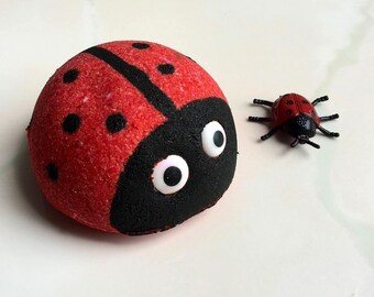 Ladybug Bath Bomb | Etsy