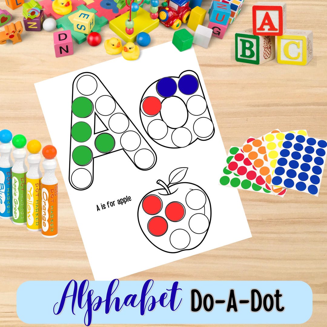 Dot Buchstaben Statt Zahlen