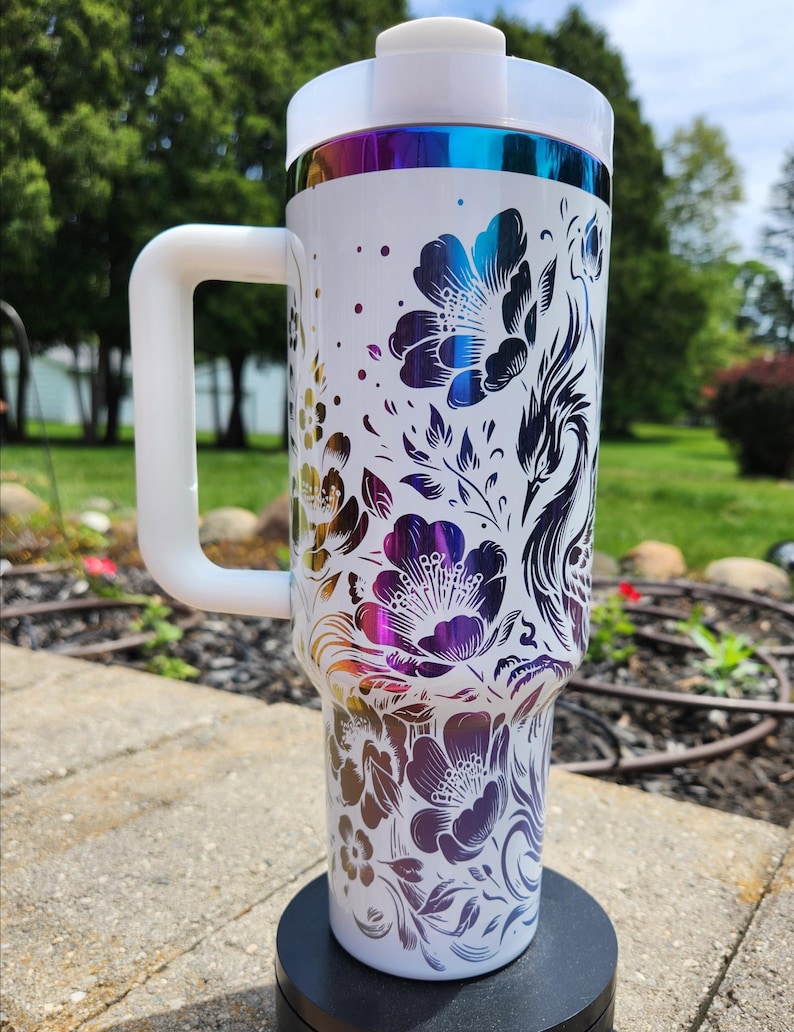 Phoenix Laser Engraved Tumbler - Etsy
