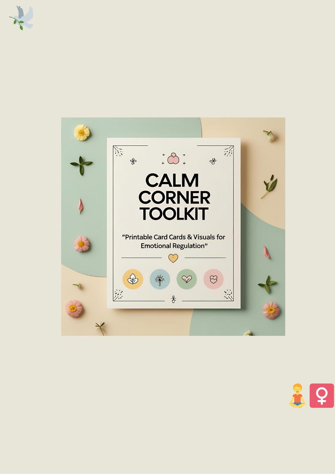 Calm Corner Toolkit – Printable Emotion Cards & Self-regulation Visuals ...