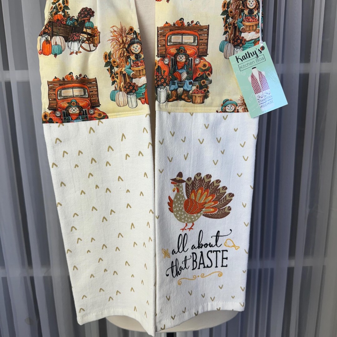 Cooking/baking/kitchen Boa /kitchen Scarf /kitchen Towel /kitchen Gift ...