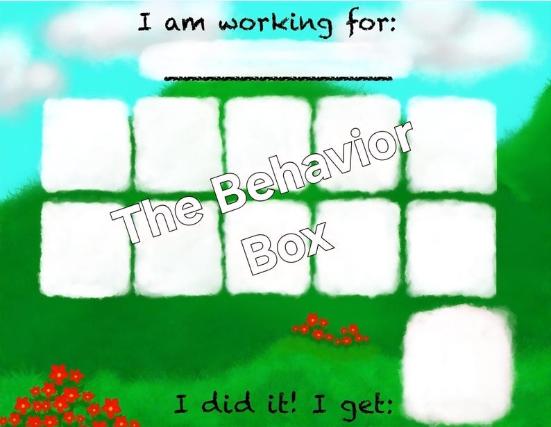 Printable Token Board Bundle: ABA Therapy Reward Charts (PDF Download ...