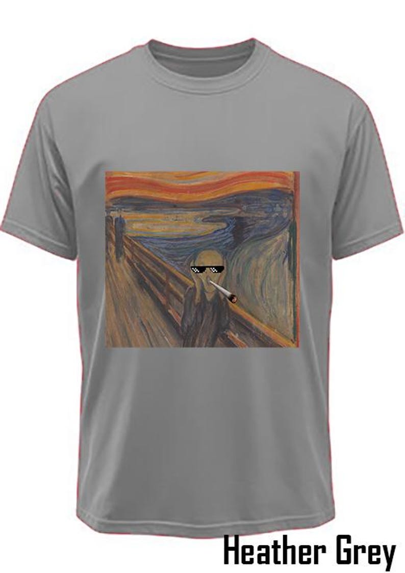 The Scream Thug Life Meme Art Appreciation T-shirt - Etsy