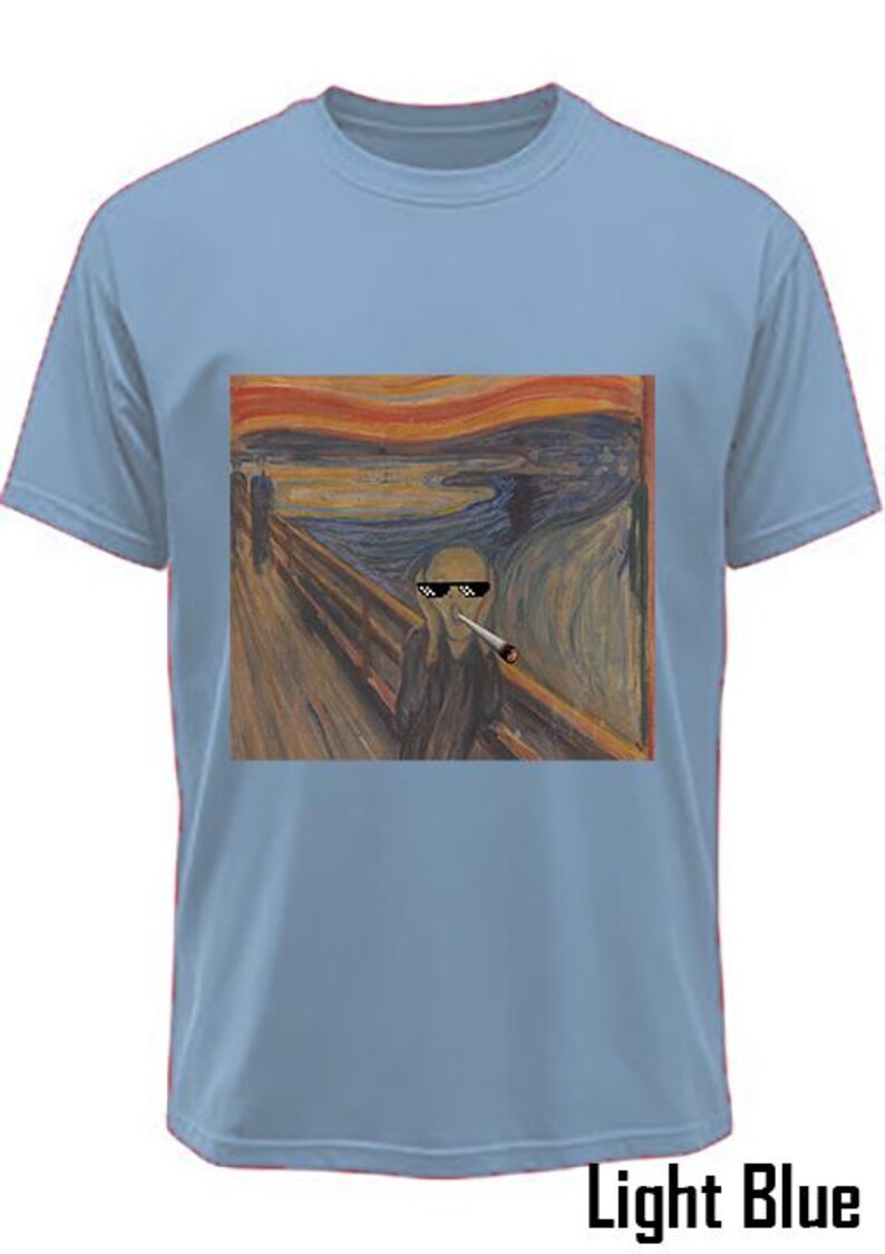 The Scream Thug Life Meme Art Appreciation T-shirt - Etsy