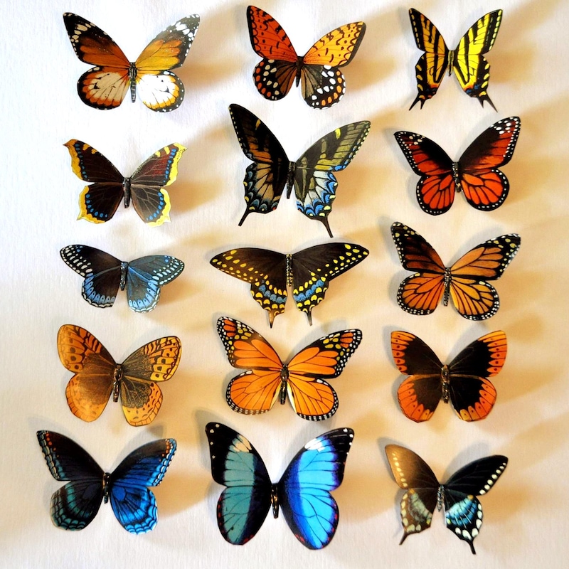 Butterfly Magnet Ceramic - Etsy