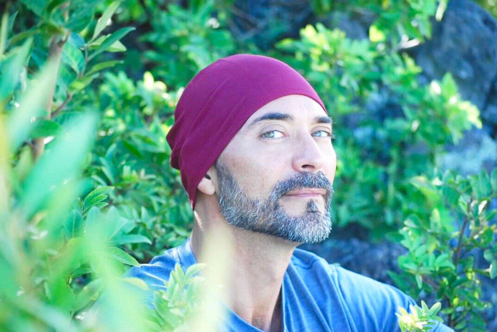 Men's Mauka Hat Red Wine Beanie Hat Organic | Etsy