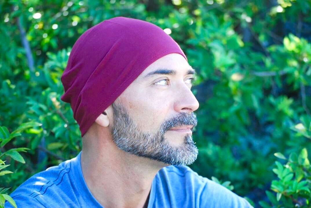 Men's Mauka Hat Red Wine Beanie Hat Organic | Etsy