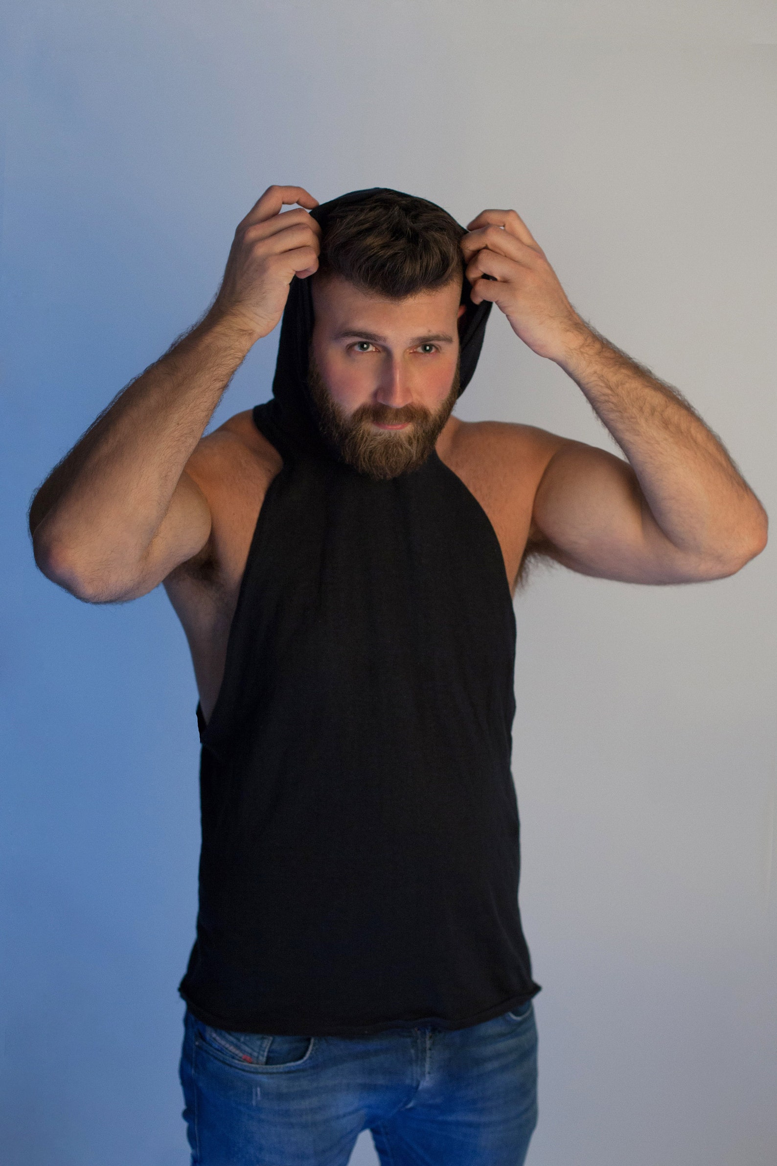 Men's Racerback Sleeveless Hoodie Hemp Organic Cotton | Etsy