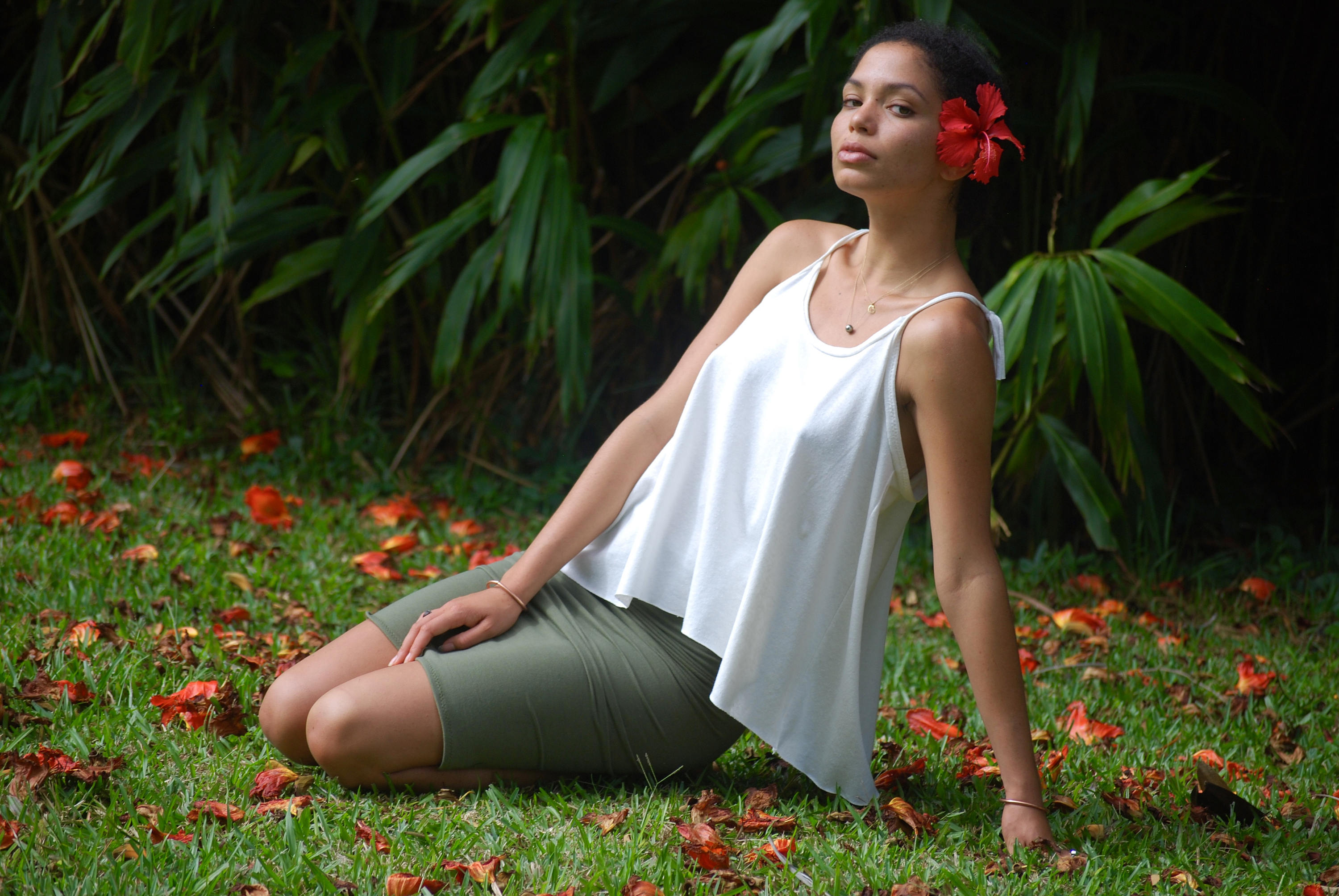 Loose Flowy Open Back Top Hemp Organic Cotton Jersey | Etsy