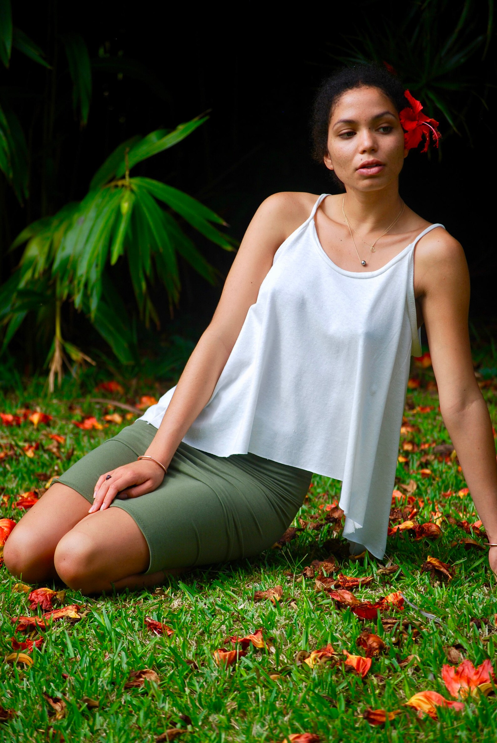 Loose Flowy Open Back Top Hemp Organic Cotton Jersey | Etsy