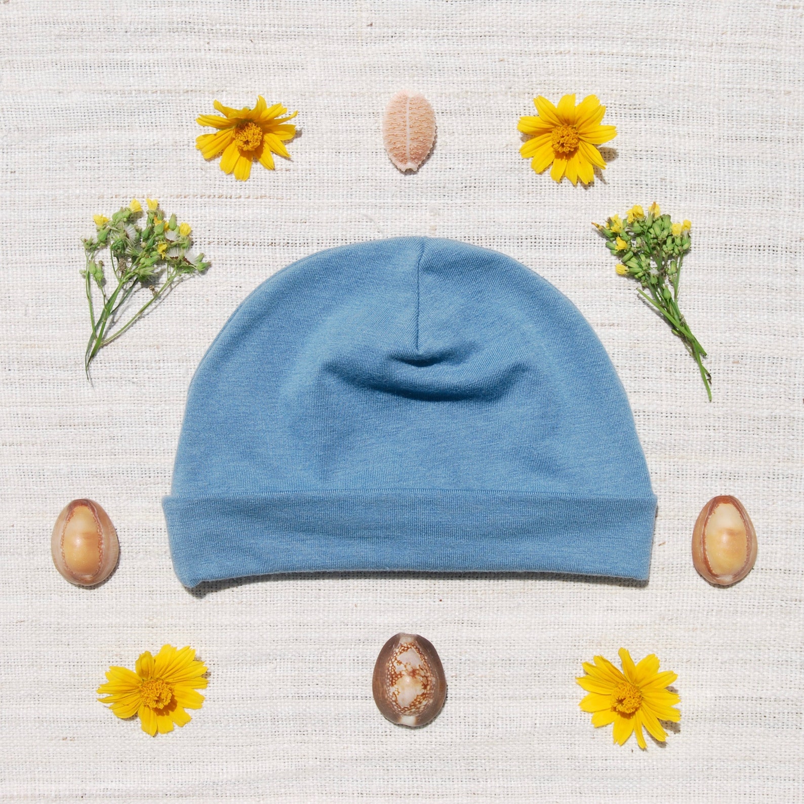 Baby Hat Newborn Cap Yellow Color Organic Cotton Spandex - Etsy