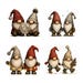 Christmas Gnomes Clipart - Festive Holiday Watercolor Graphics (digital ...