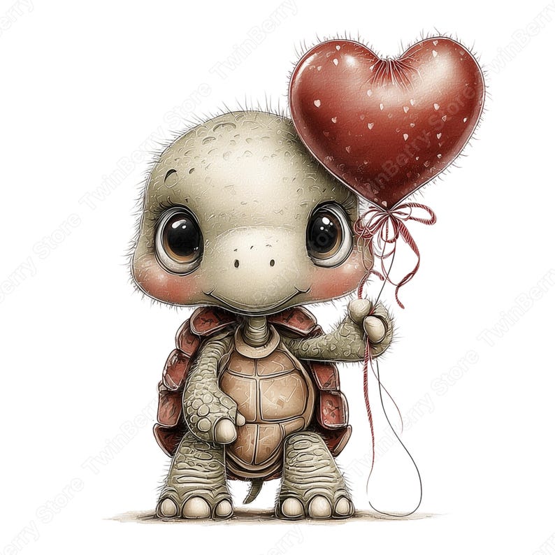 23 Valentine's Day Animals Clipart, Cute Teddy Bears & Friends With ...