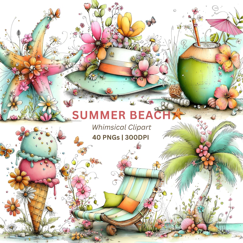 Watercolor Swim Clipart - Etsy