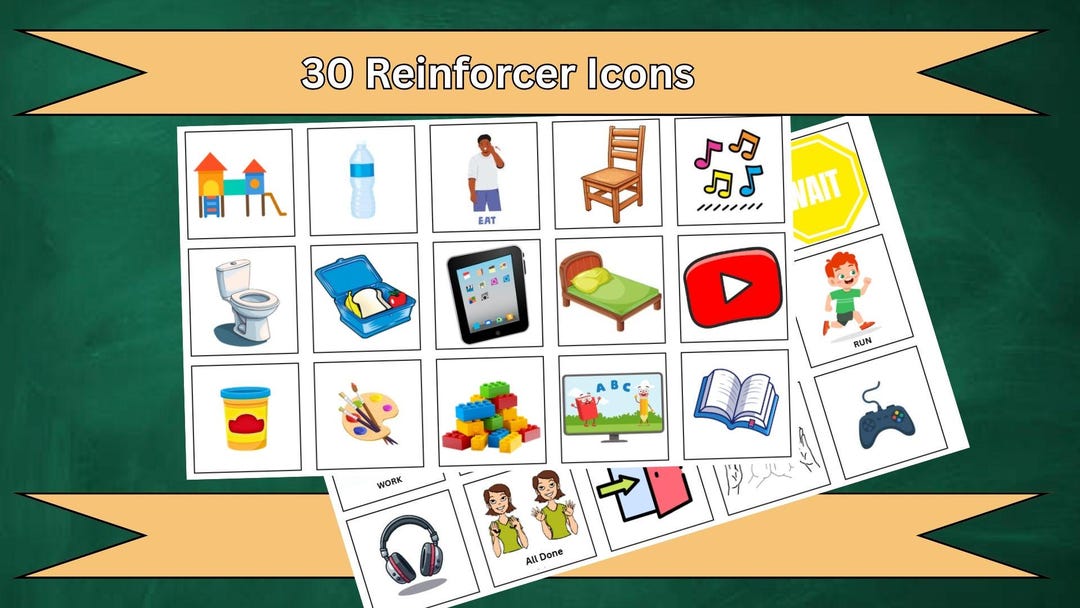 ABA Reinforcer Icons - Etsy