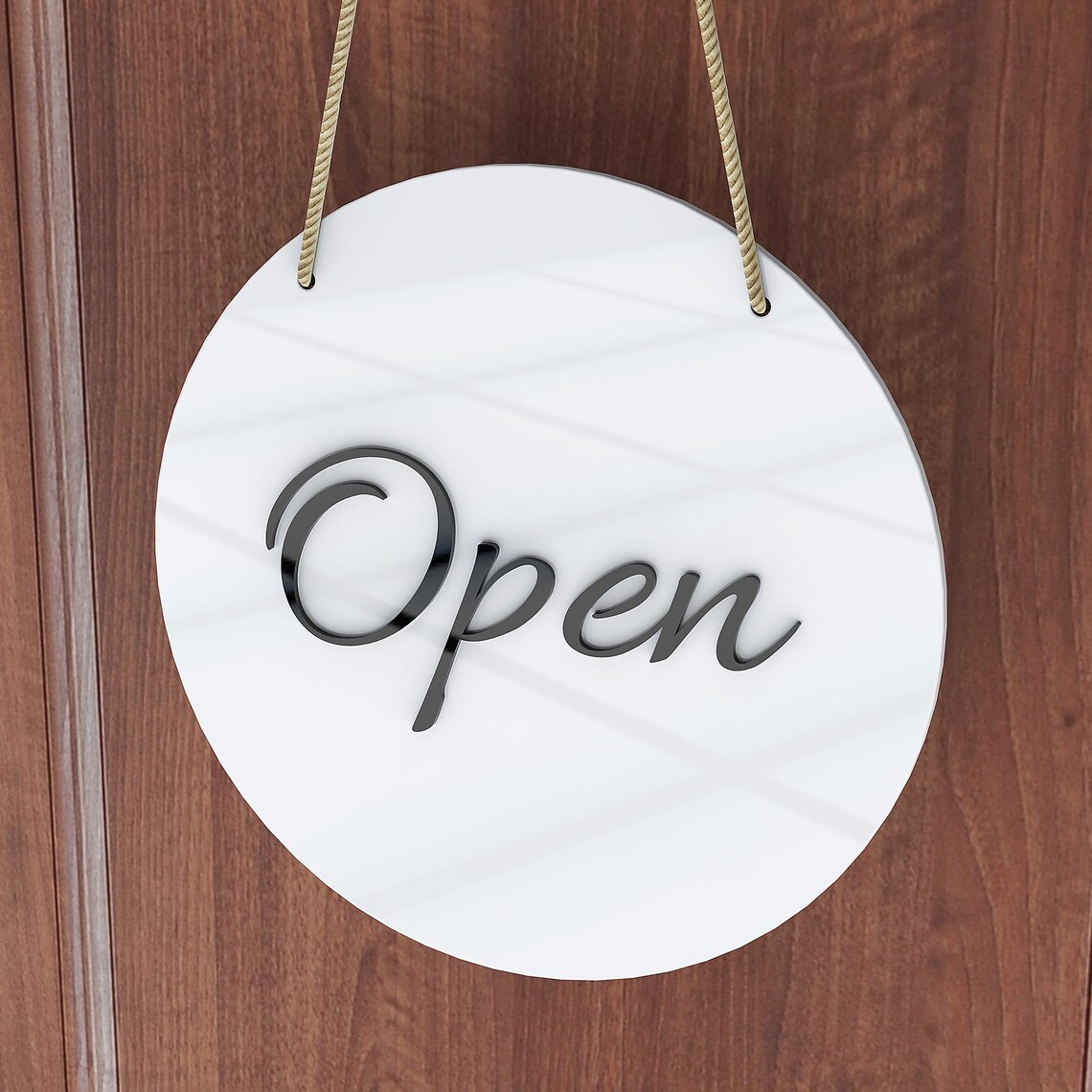 Customizable Open Closed Sign: 3D Metal Letters, Business Decor - Etsy