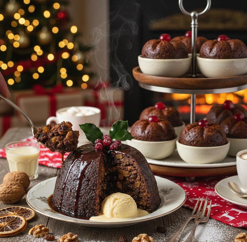 Traditional Christmas Pudding - Etsy