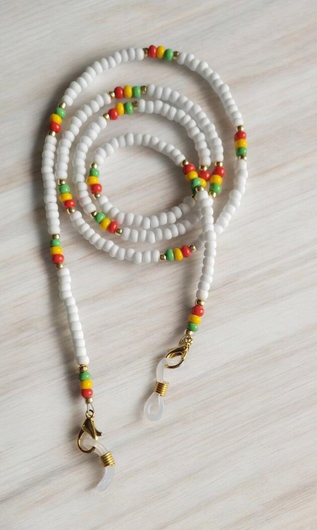 Reggae Glasses Chain - Etsy
