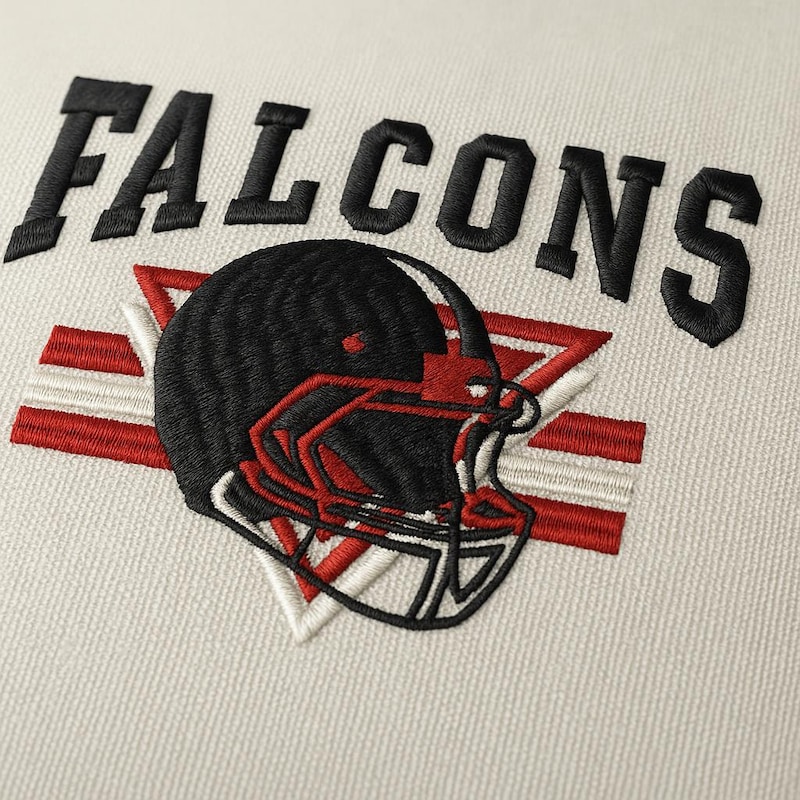 Falcon Embroidery Design - Etsy