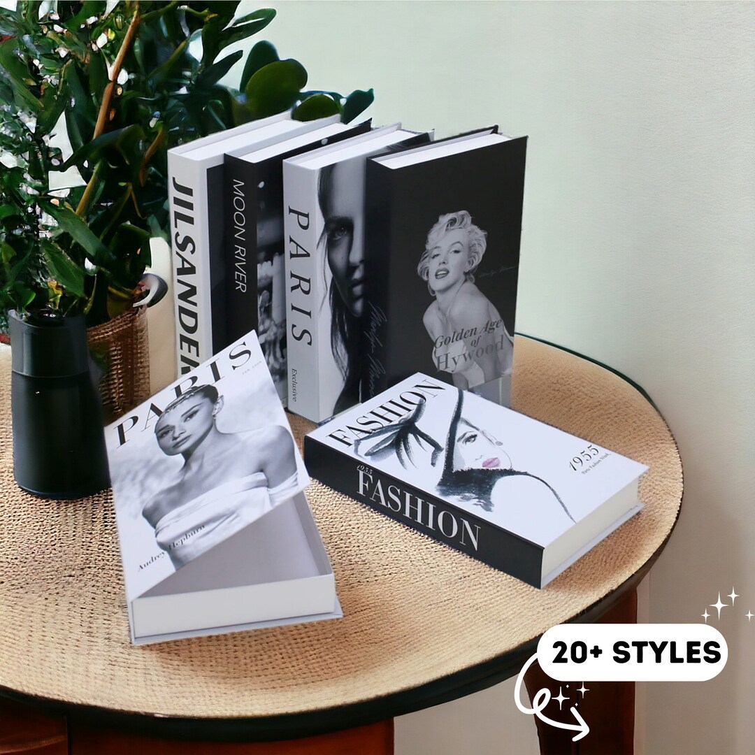 New Fashion Fake Books Openable, Decoration Books Living Room ...