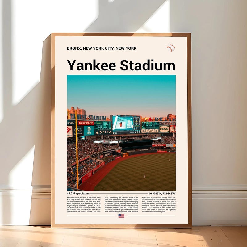 Yankee Stadium - Etsy