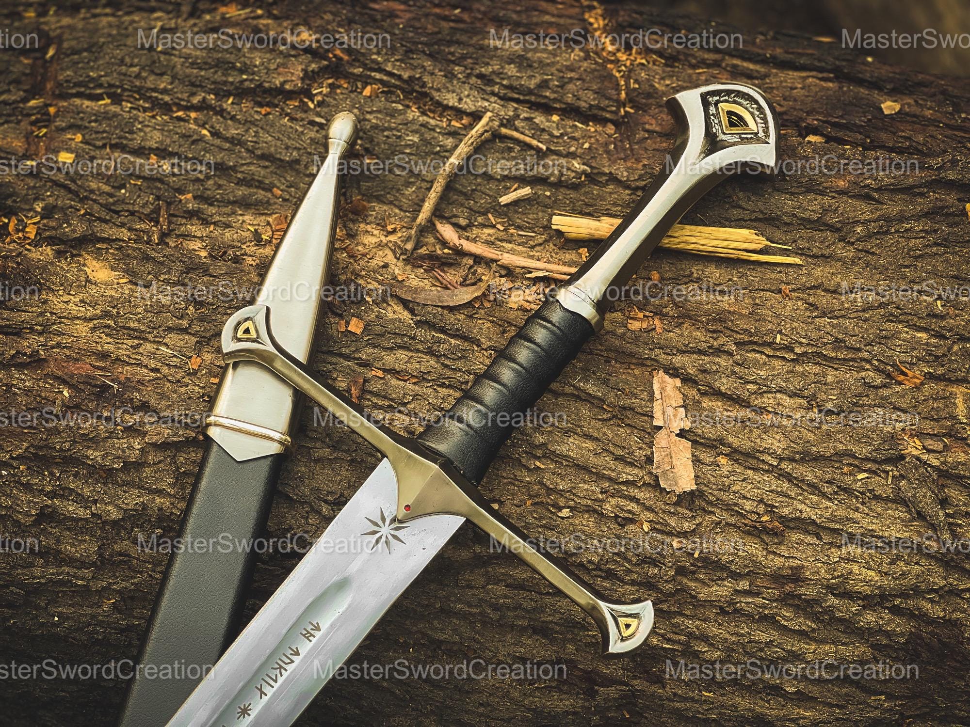Handmade Herugrim Sword Replica: Lord of the Rings, Rohan Sword Gift ...