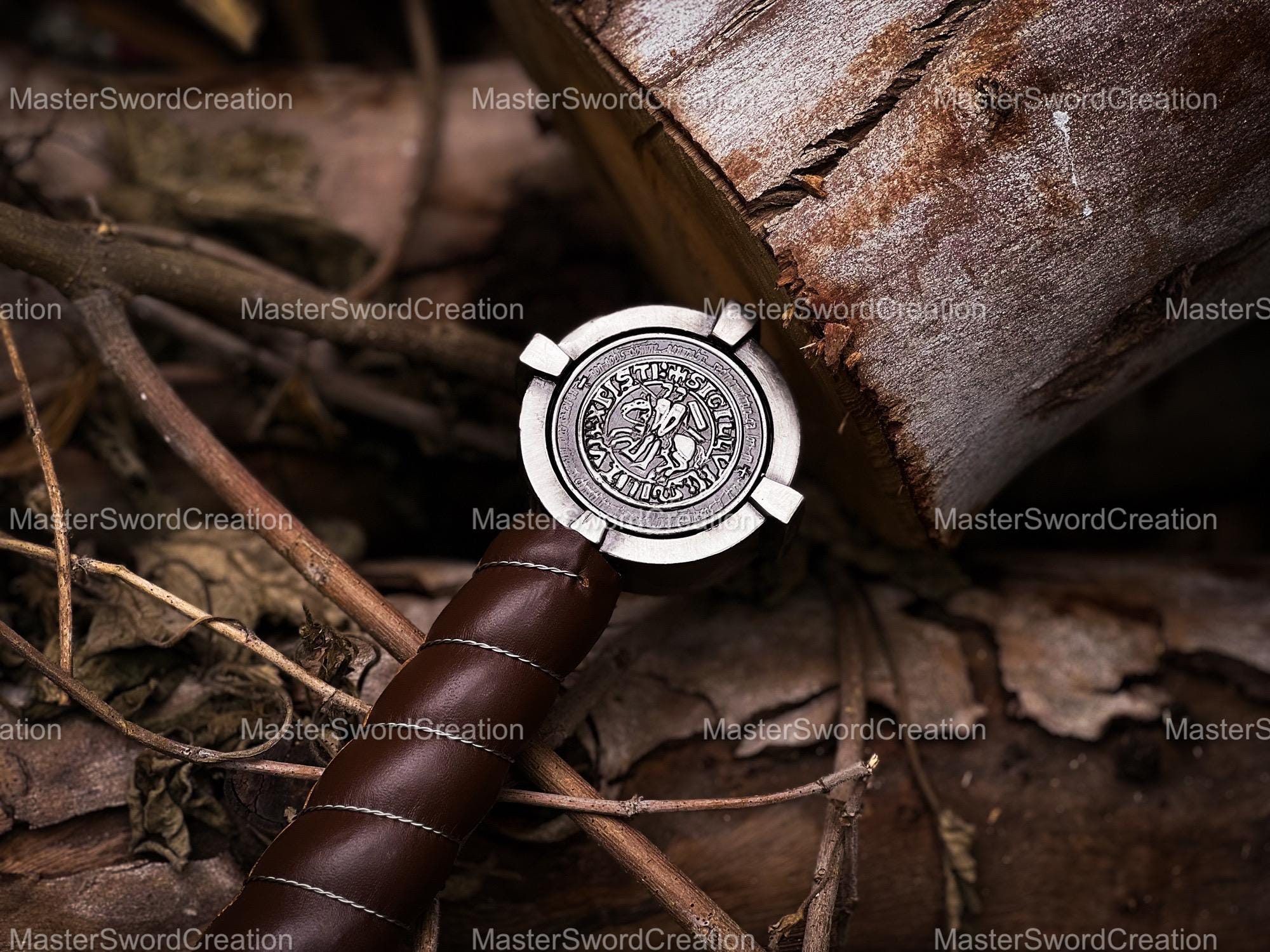 Handmade Knights Templar Crusader Sword: Medieval Collectible Replica ...