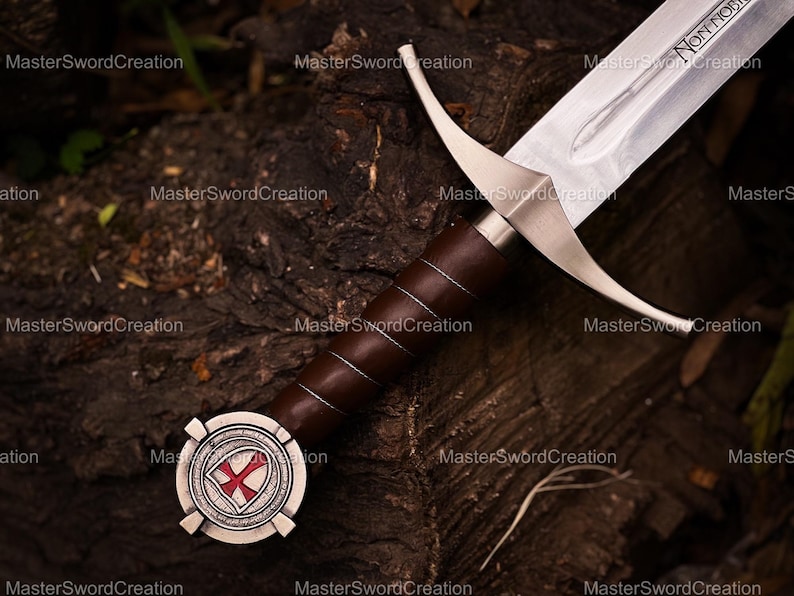 Handmade Knights Templar Crusader Sword: Medieval Collectible Replica ...