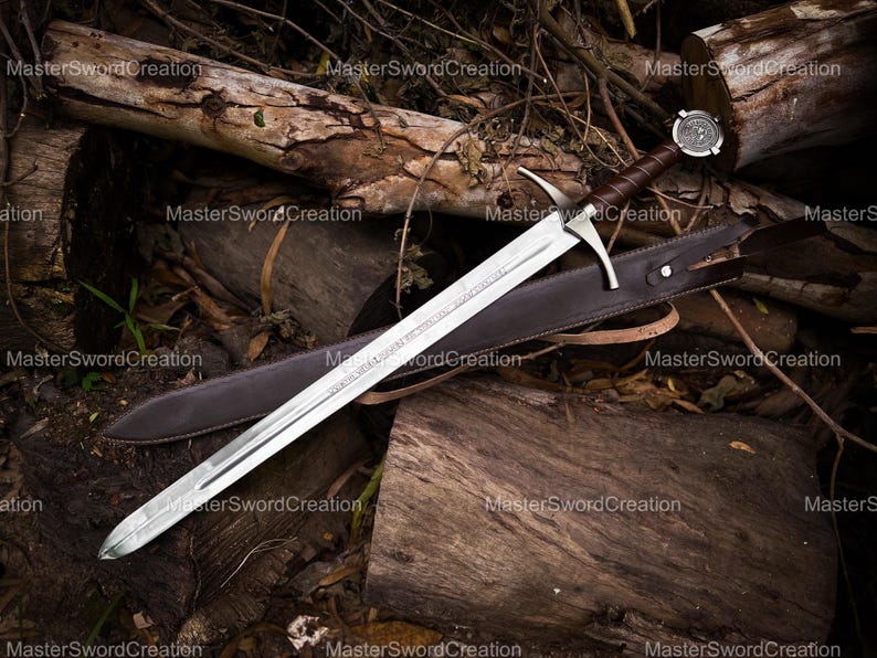 Handmade Knights Templar Crusader Sword: Medieval Collectible Replica ...