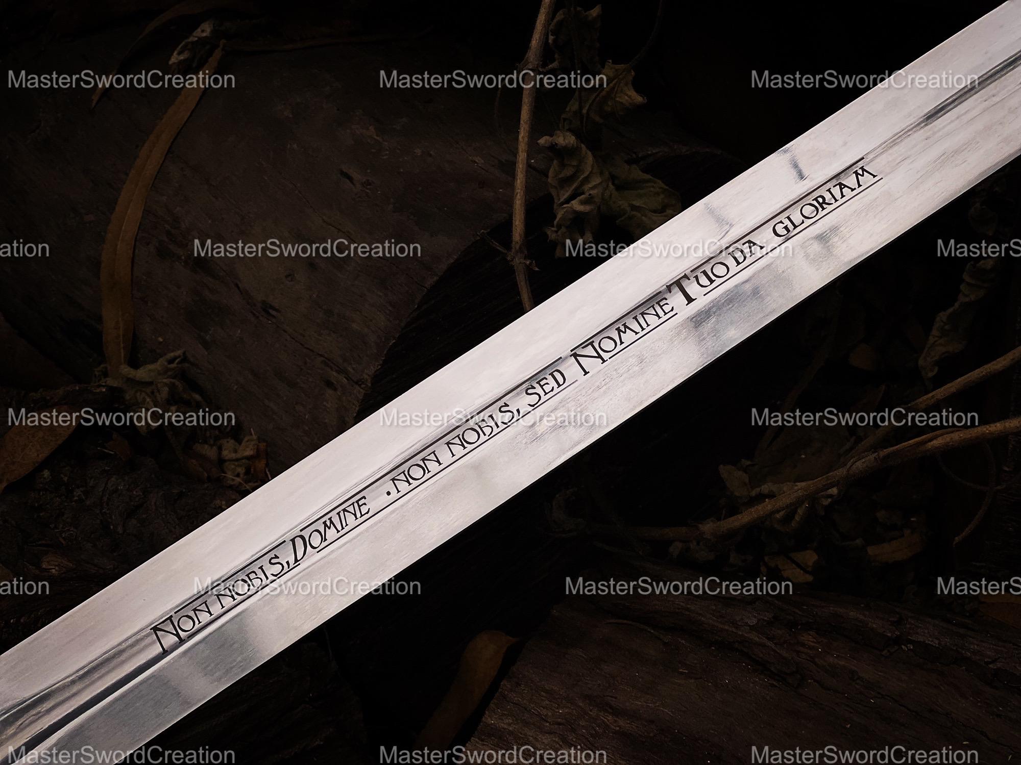 Handmade Knights Templar Crusader Sword: Medieval Collectible Replica ...