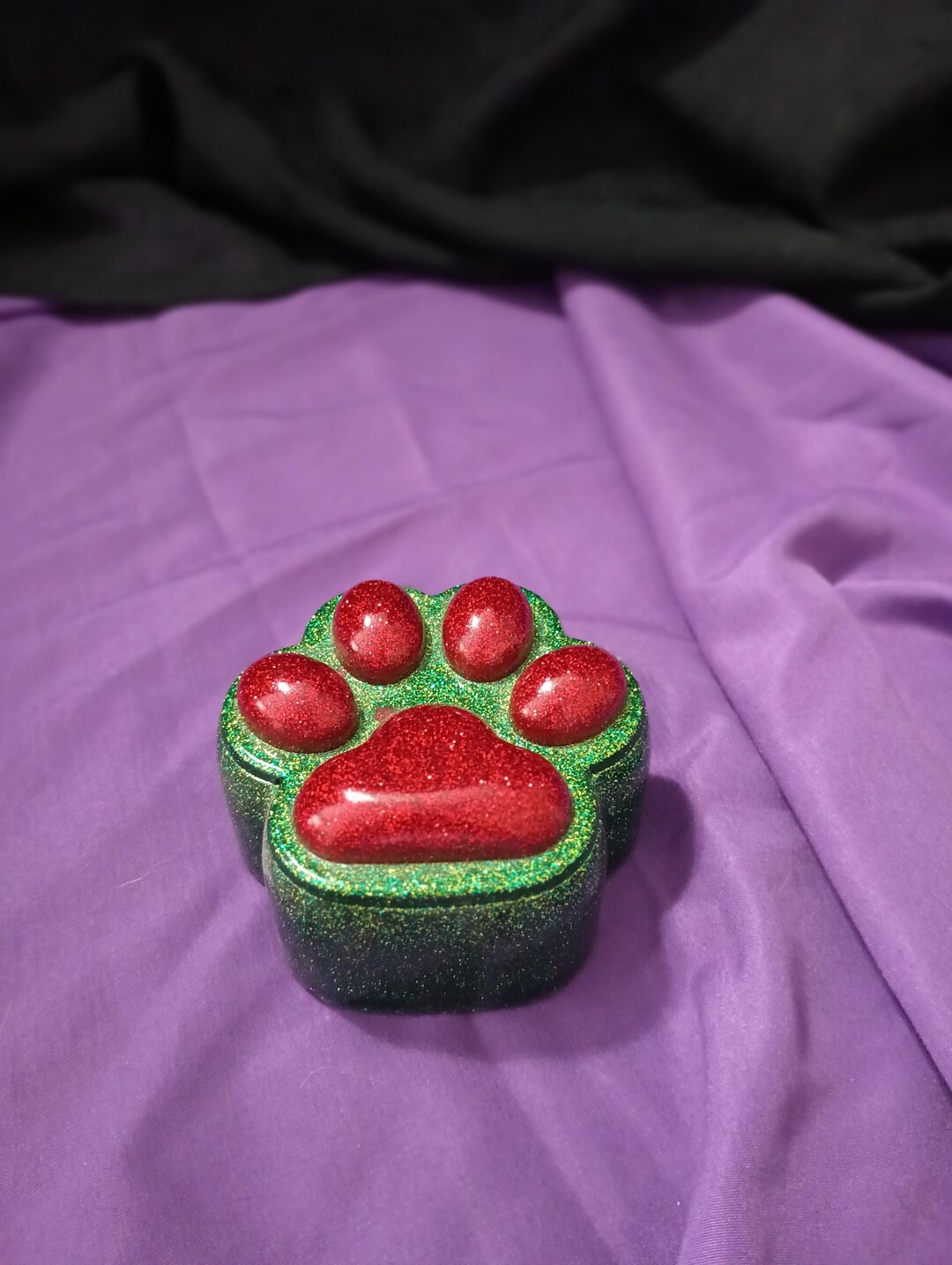 Paw Print Box - Etsy