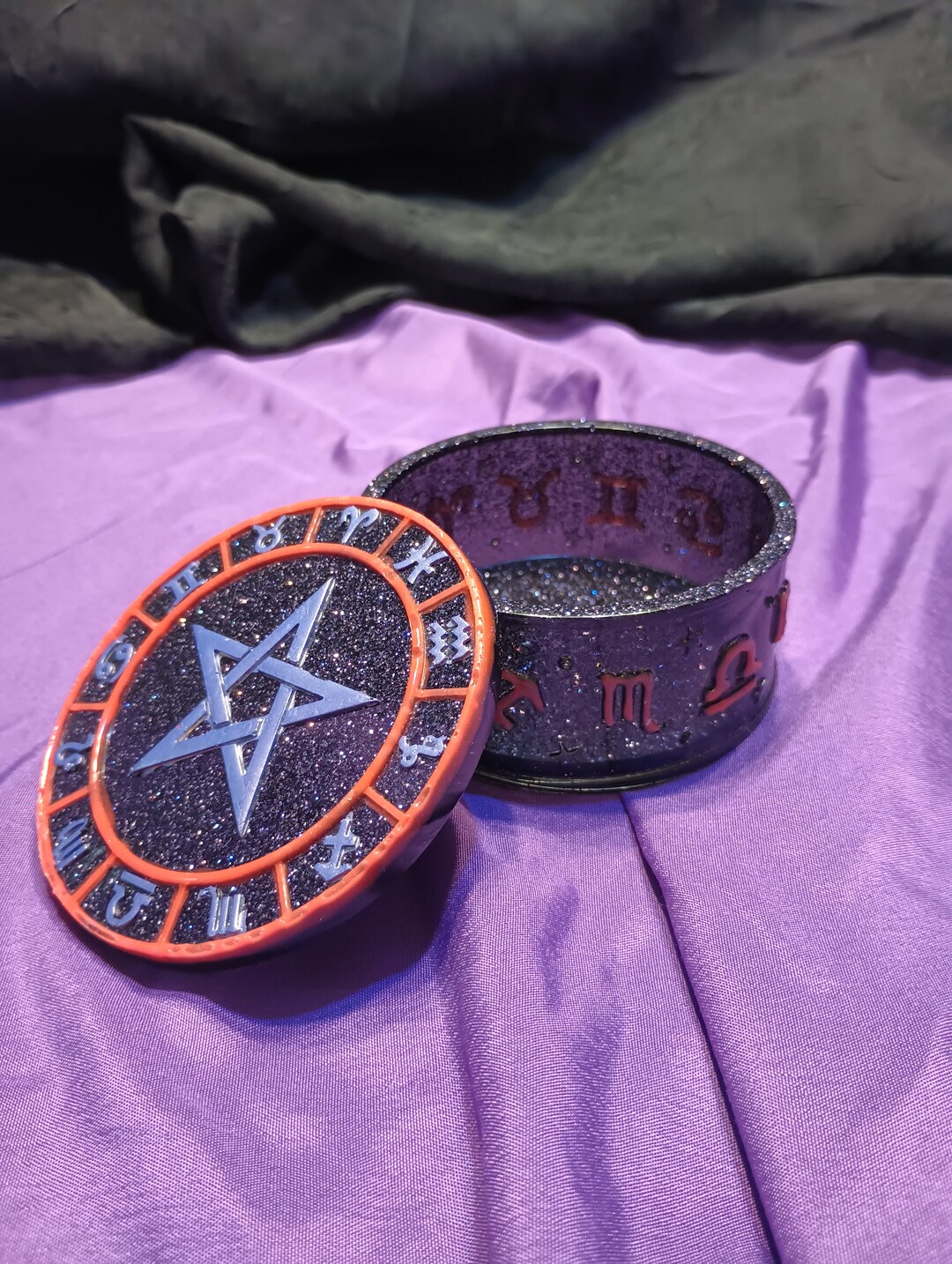 Zodiac Pentacle Box - Etsy