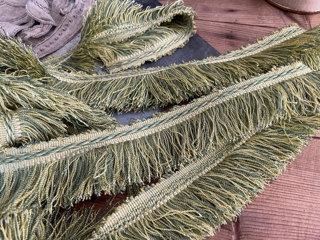 Old FRENCH Silk Thread Fringes Trim Maison Houlès Paris - Etsy