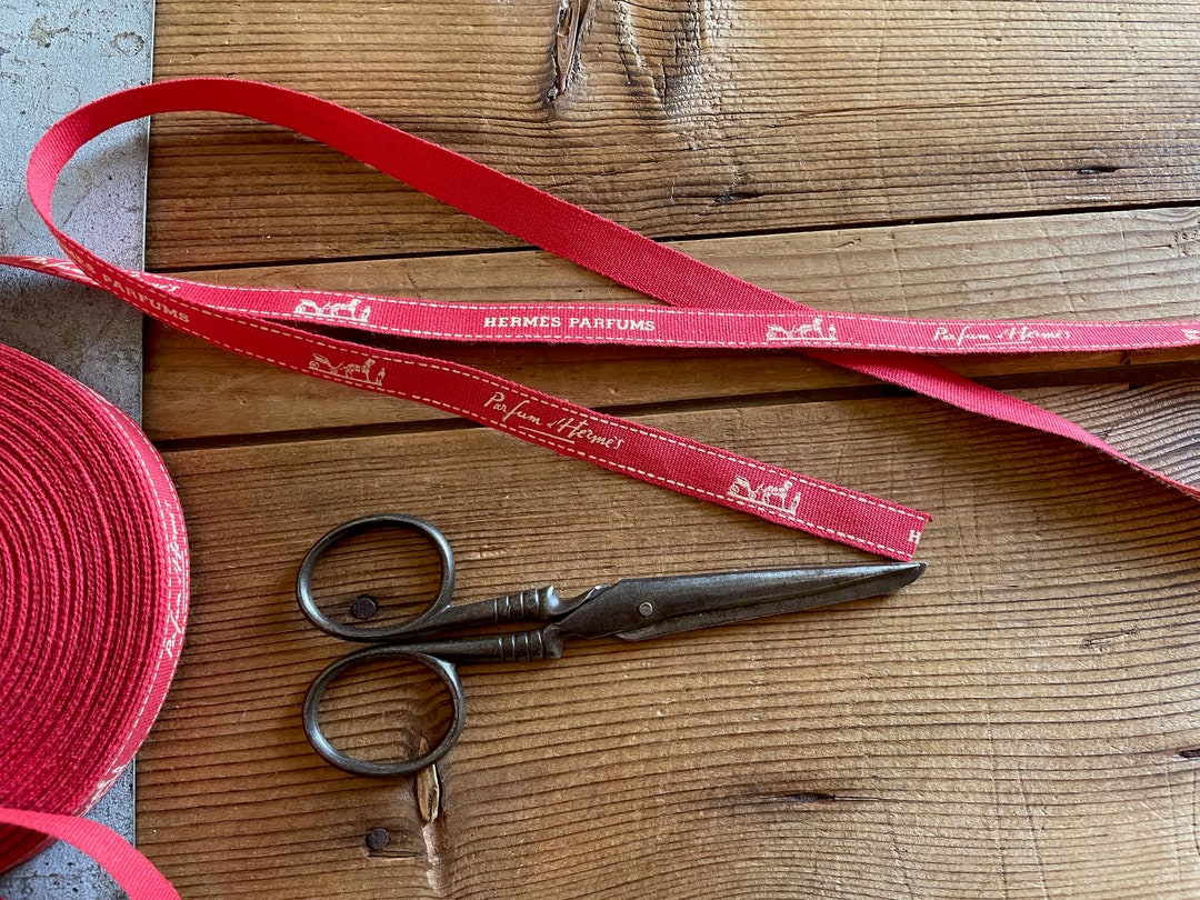 French Ribbon Bolduc - Red Fruit Color - Paris - Etsy