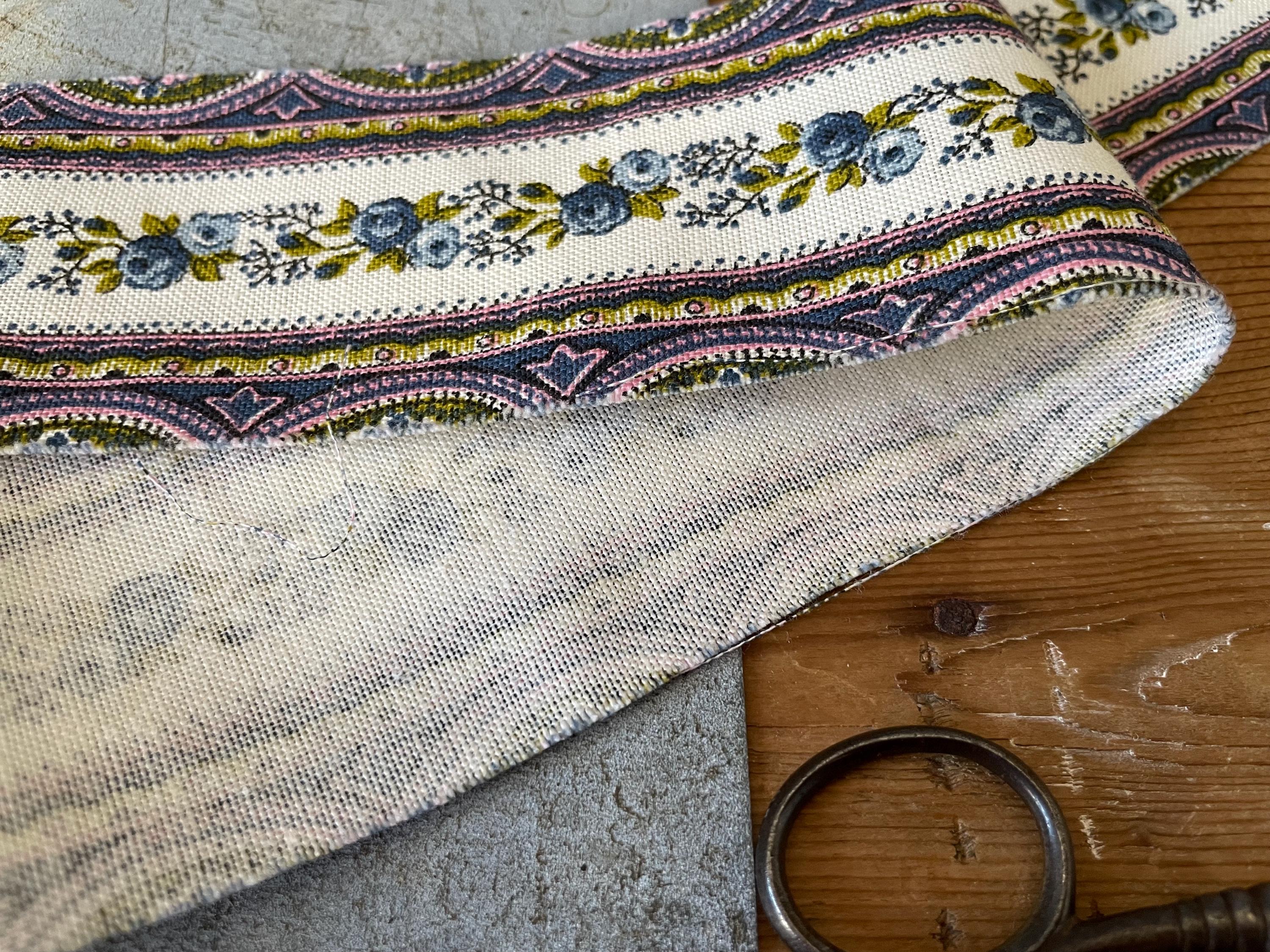 Vintage FRENCH Textile Frieze Trim Provençal Collection - Flower ...