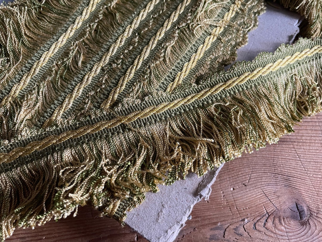Old FRENCH Silk Thread Fringes Trim - Maison Houlès Paris - Etsy