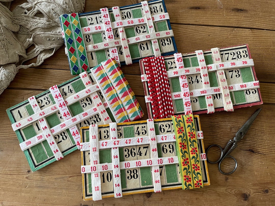 Vintage French Laundry Labels Numbers Tapes 5 Meters Linen - Etsy