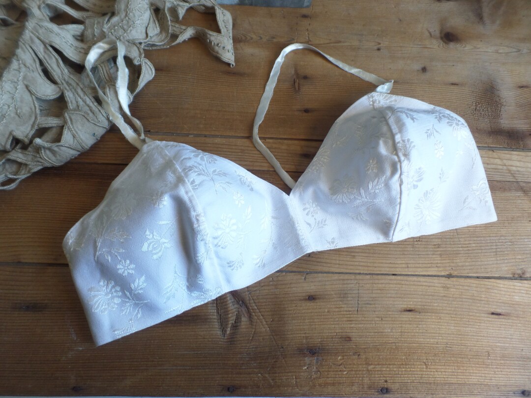 Vintage French 1950's Unused Bullet Bra Corset Lingerie - Etsy