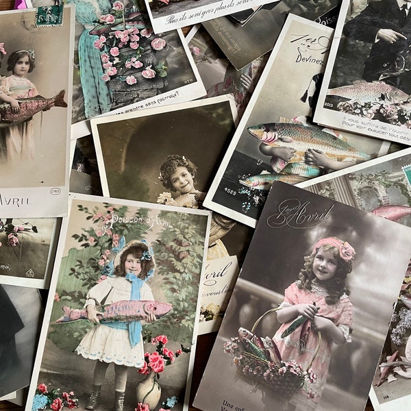French Postcards - Etsy