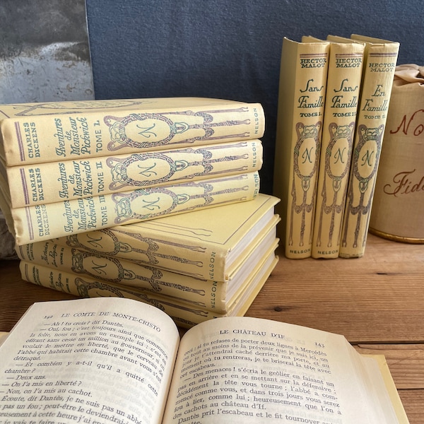 Old French Books - Etsy