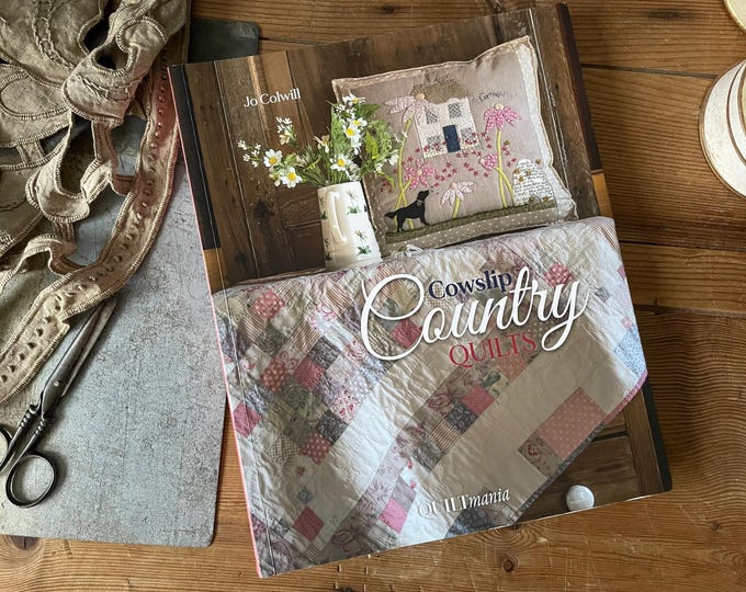 Quiltmania Book "cowslip Country Quilts" Jo Colwill - Etsy