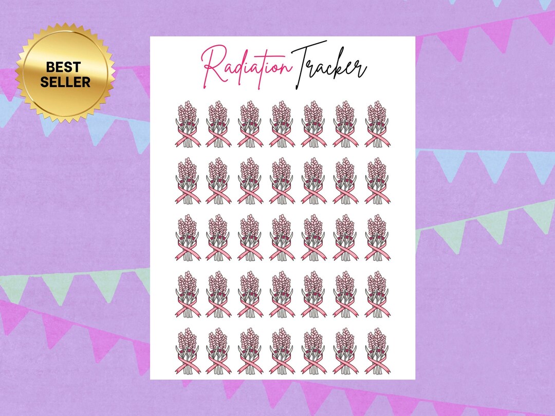 Printable Breast Cancer Radiation Treatment Tracker – Pink Ribbon ...