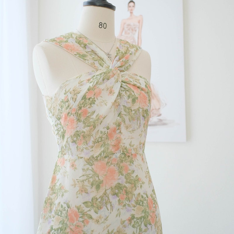 Chiffon Dress Pattern - Etsy