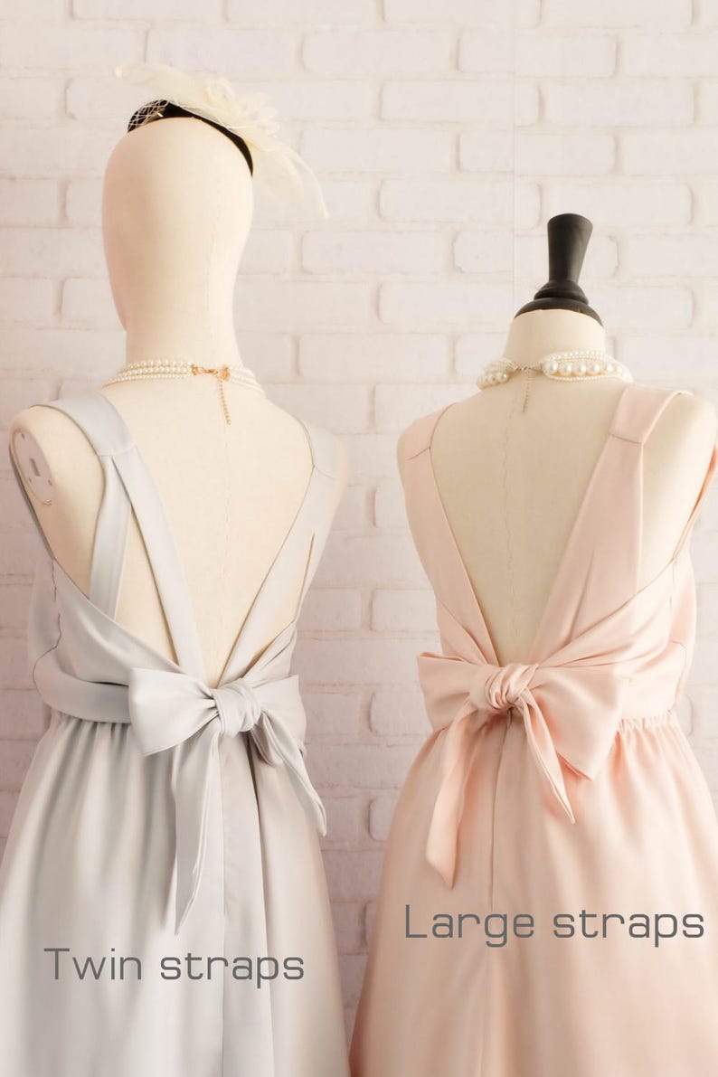 Earthy Sage Green Dress Green Bridesmaid Dresses Backless - Etsy