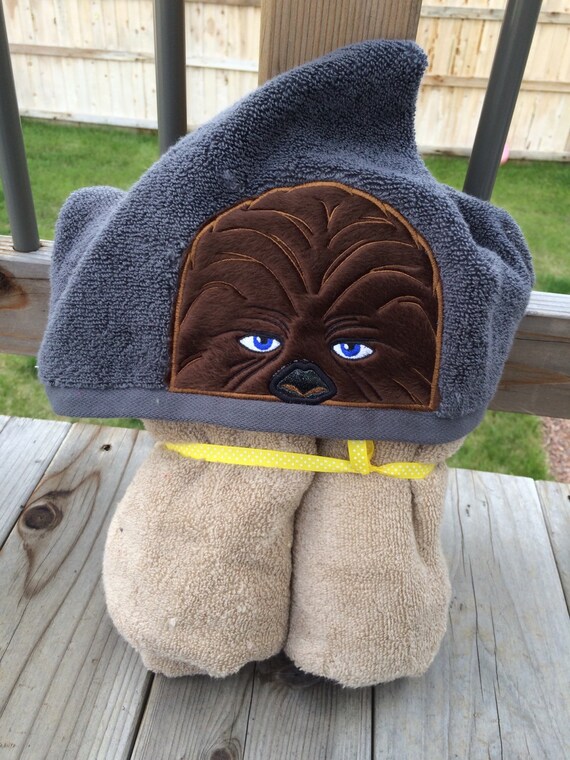 Chewbacca Hooded Towel Bath Towel Swim Towel - Etsy
