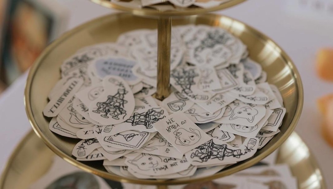 Custom Personalized Temporary Wedding Tattoos - Individually Cut - up ...