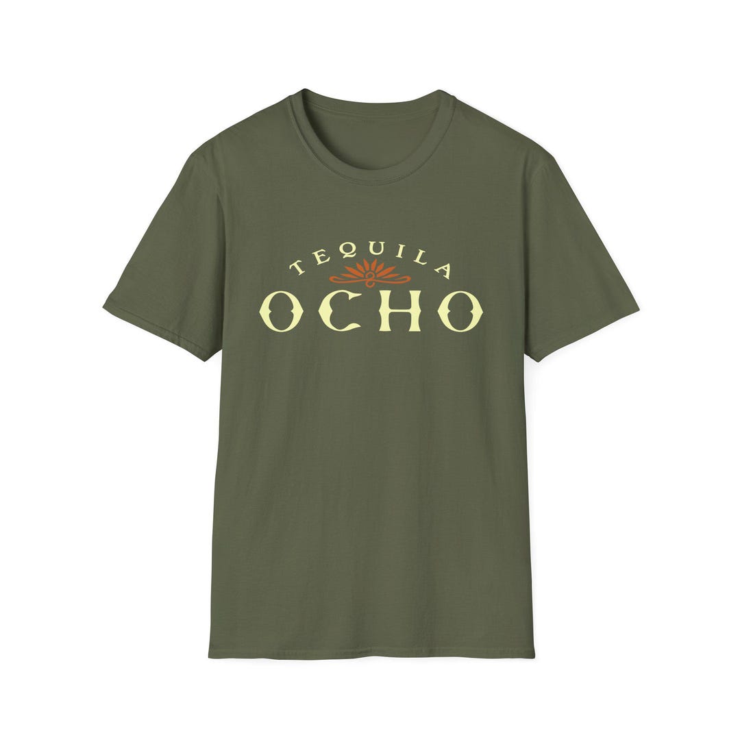 Tequila Ocho Logo T-shirt - Etsy