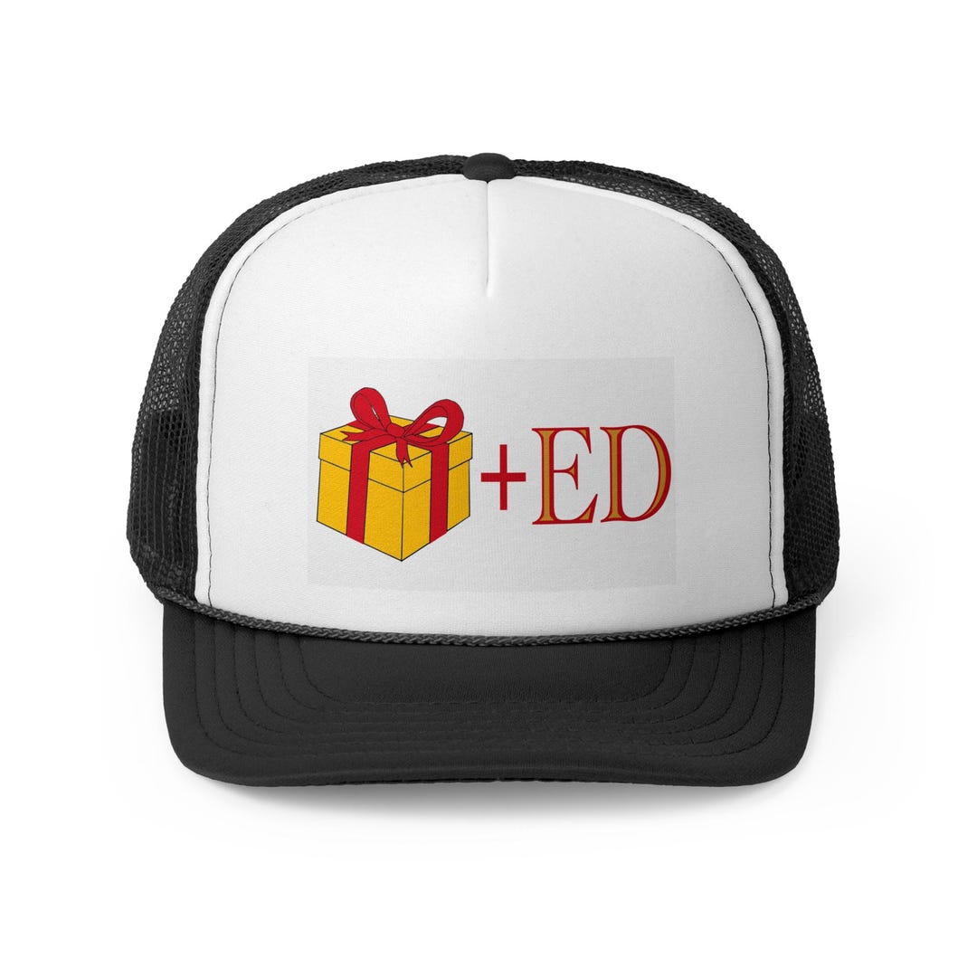 Gifted Work Trucker Cap - Motivational Hat for Truckers, Gifts for Him ...