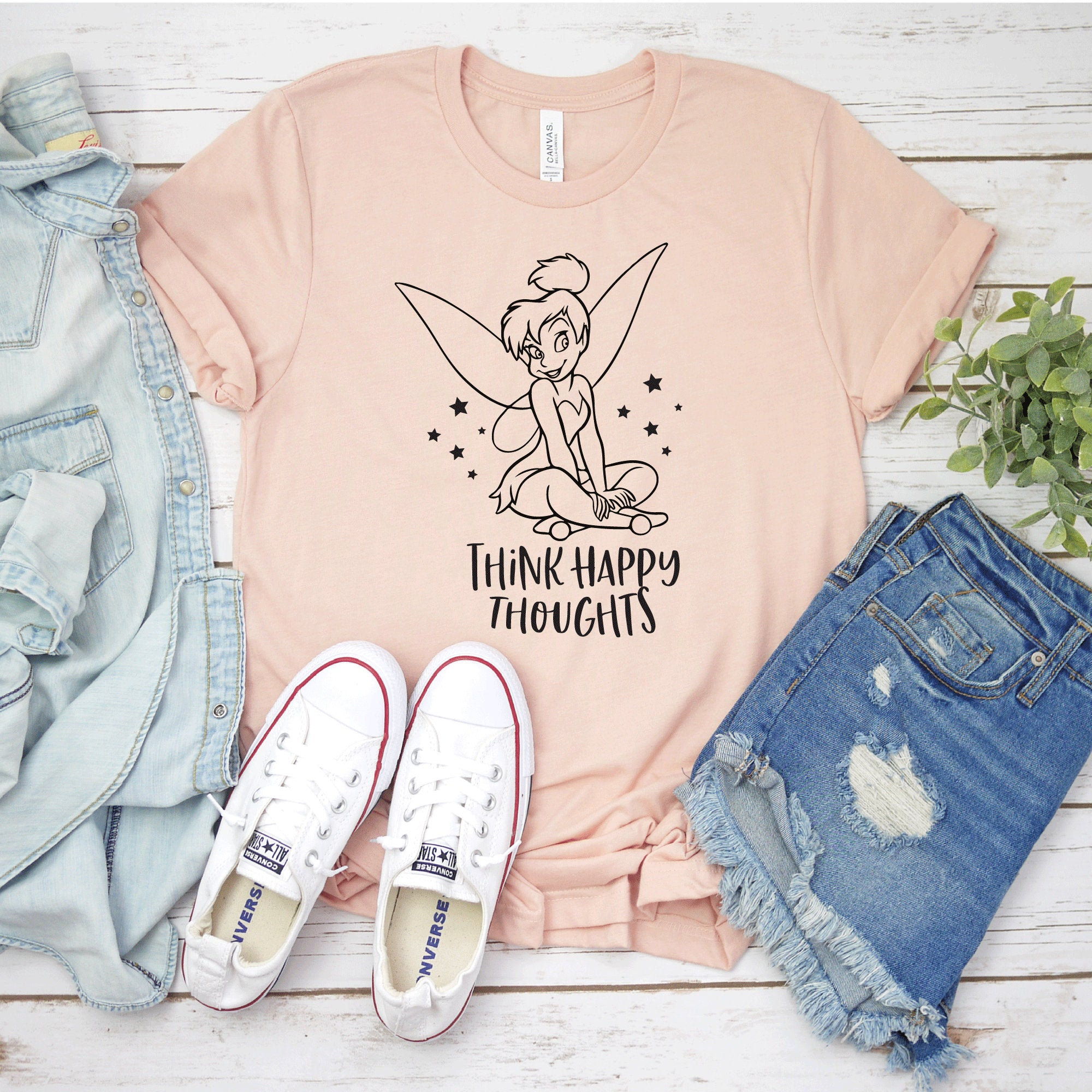 Think Happy Thoughts Tinkerbell